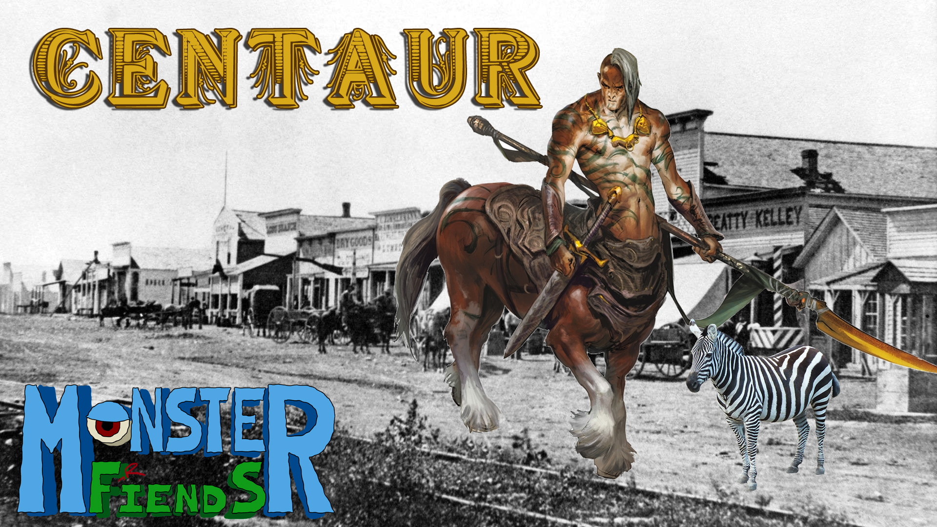 Centaur- Monster Friends – We Have Darkvision